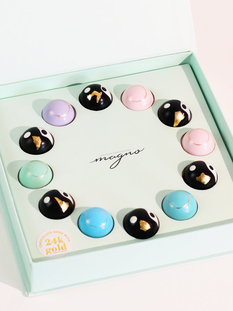 Luxury Chocolate Box - Yin Yang - Magno – Magno Chocolates