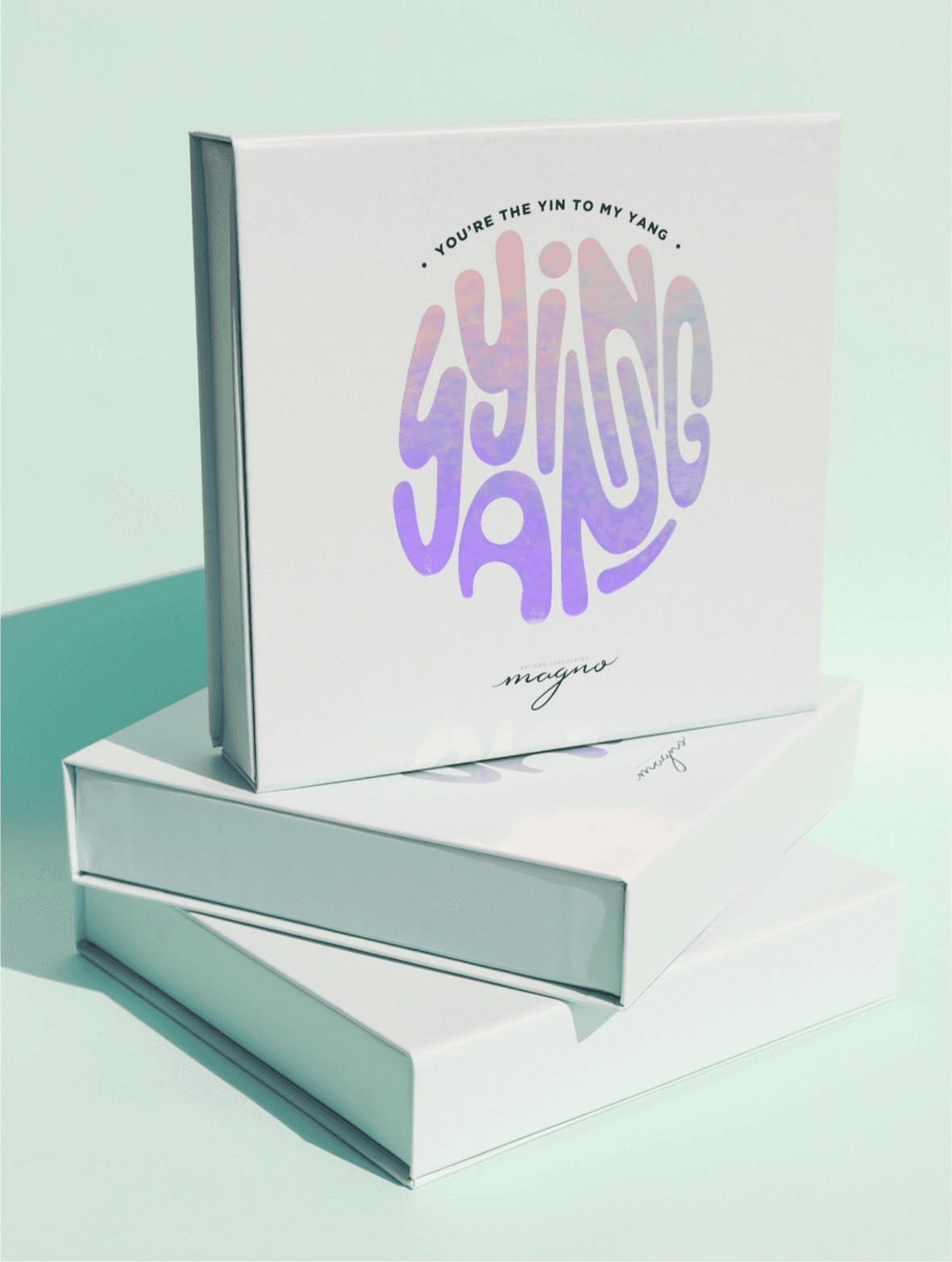 Luxury Chocolate Box - Yin Yang - Magno – Magno Chocolates