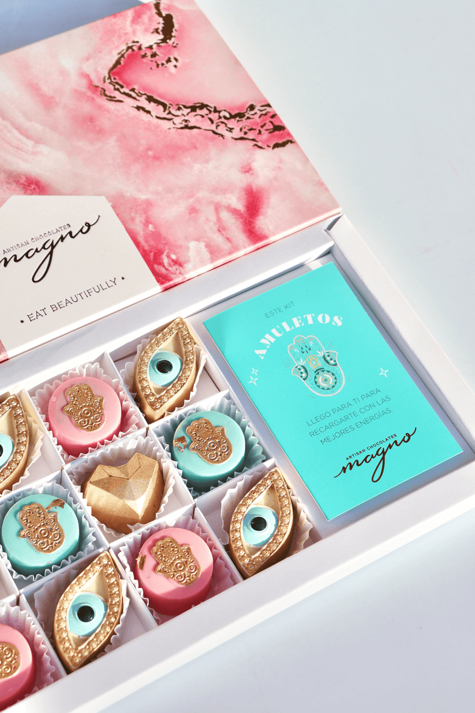 Amulets Chocolate Gift Box (12 pcs ) – Magno Chocolates