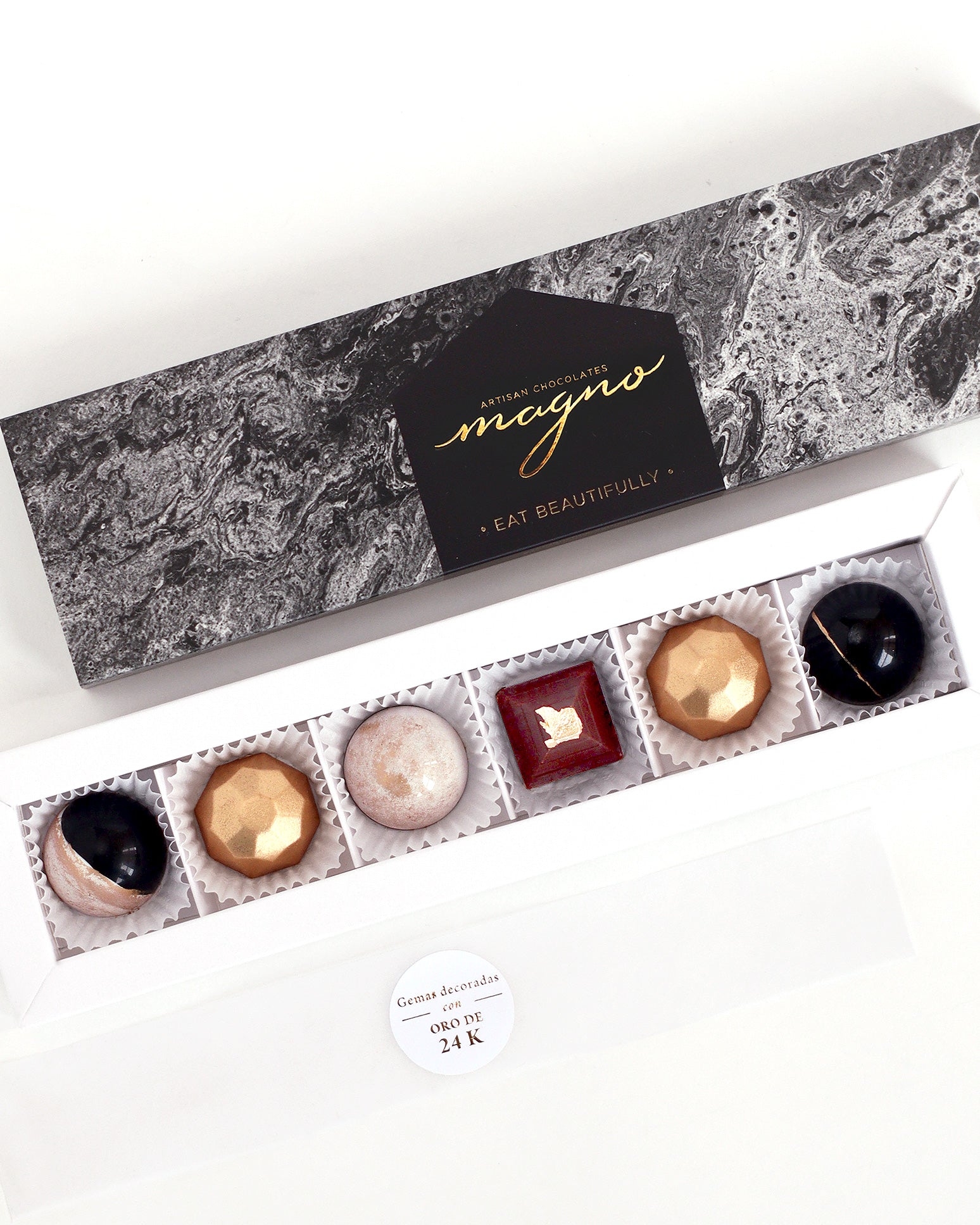 Intergalactic gems (6 pcs) - vegan – Magno Chocolates